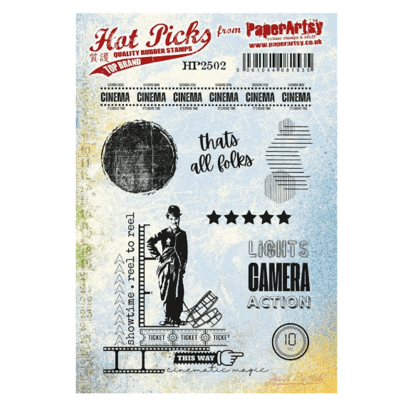 PaperArtsy Hot Picks 2502 EZ Mount stamp - HP2502