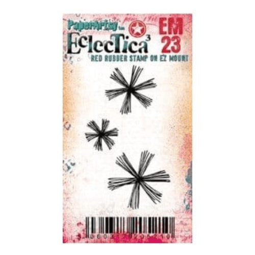 PaperArtsy Rubber Stamp Eclectica {Emma Godfrey} Mini 23 - Flowers - EM23