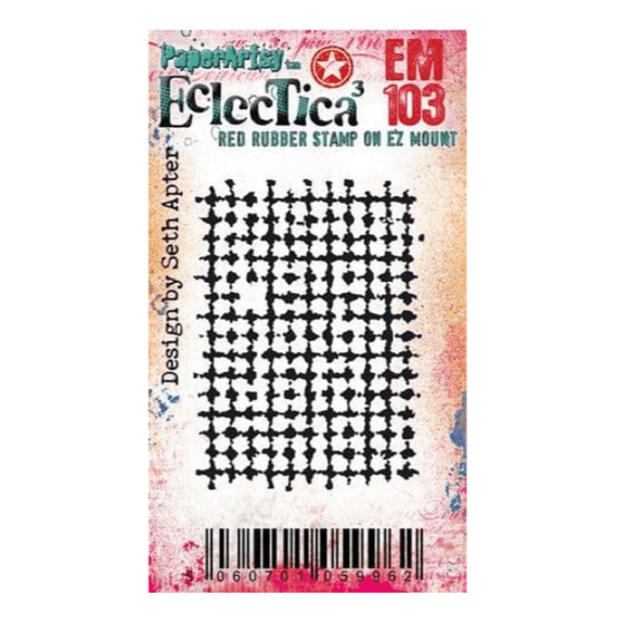 PaperArtsy Rubber Stamp Eclectica {Seth Apter} Mini 103 - EM103