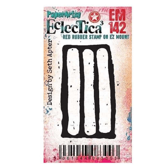 PaperArtsy Rubber Stamp Eclectica {Seth Apter} Mini 142 - EM142