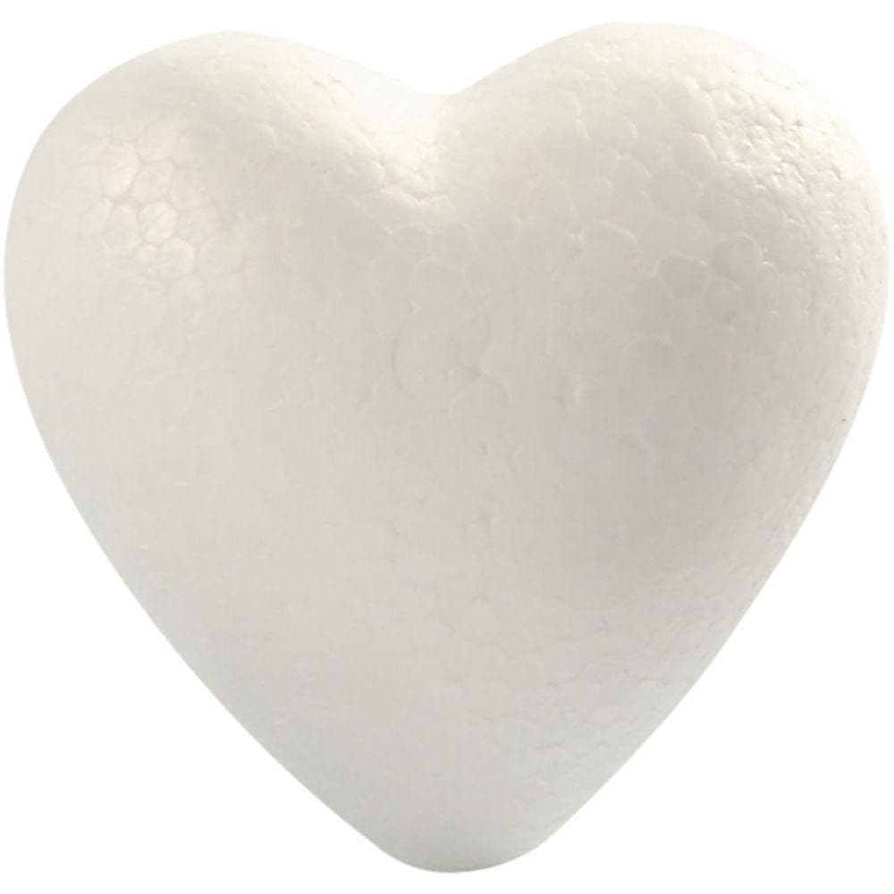 Polystyrene Heart - 8cm