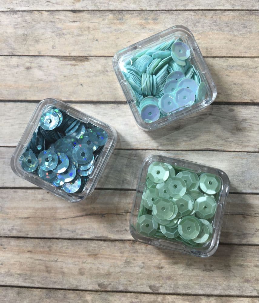 Sequin Trio Packs - Mint