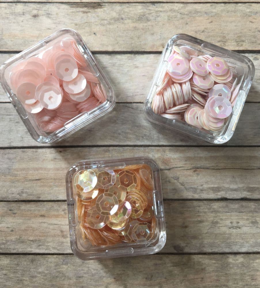 Sequin Trio Packs - Rose