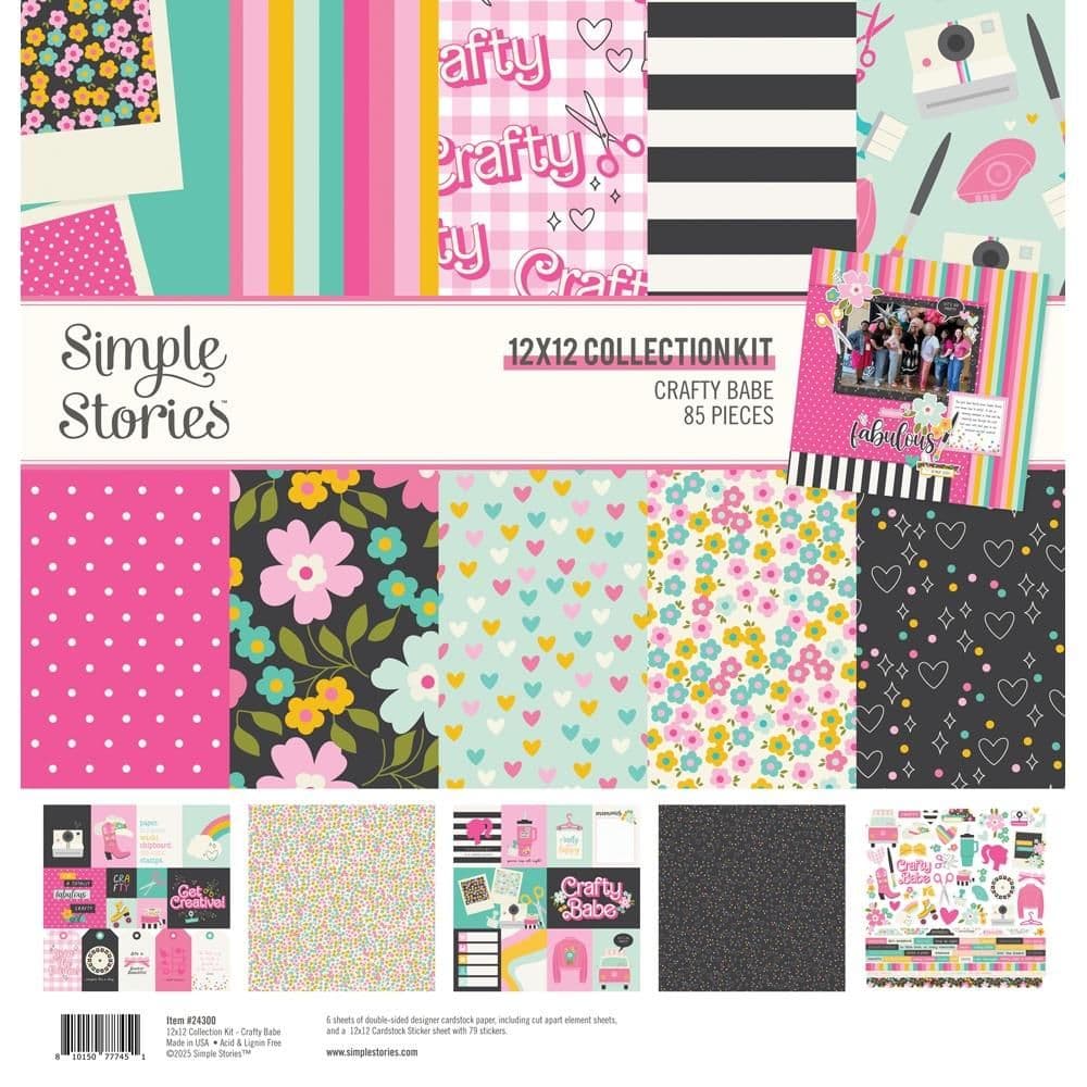 Simple Stories Collection Kit - Crafty Babe