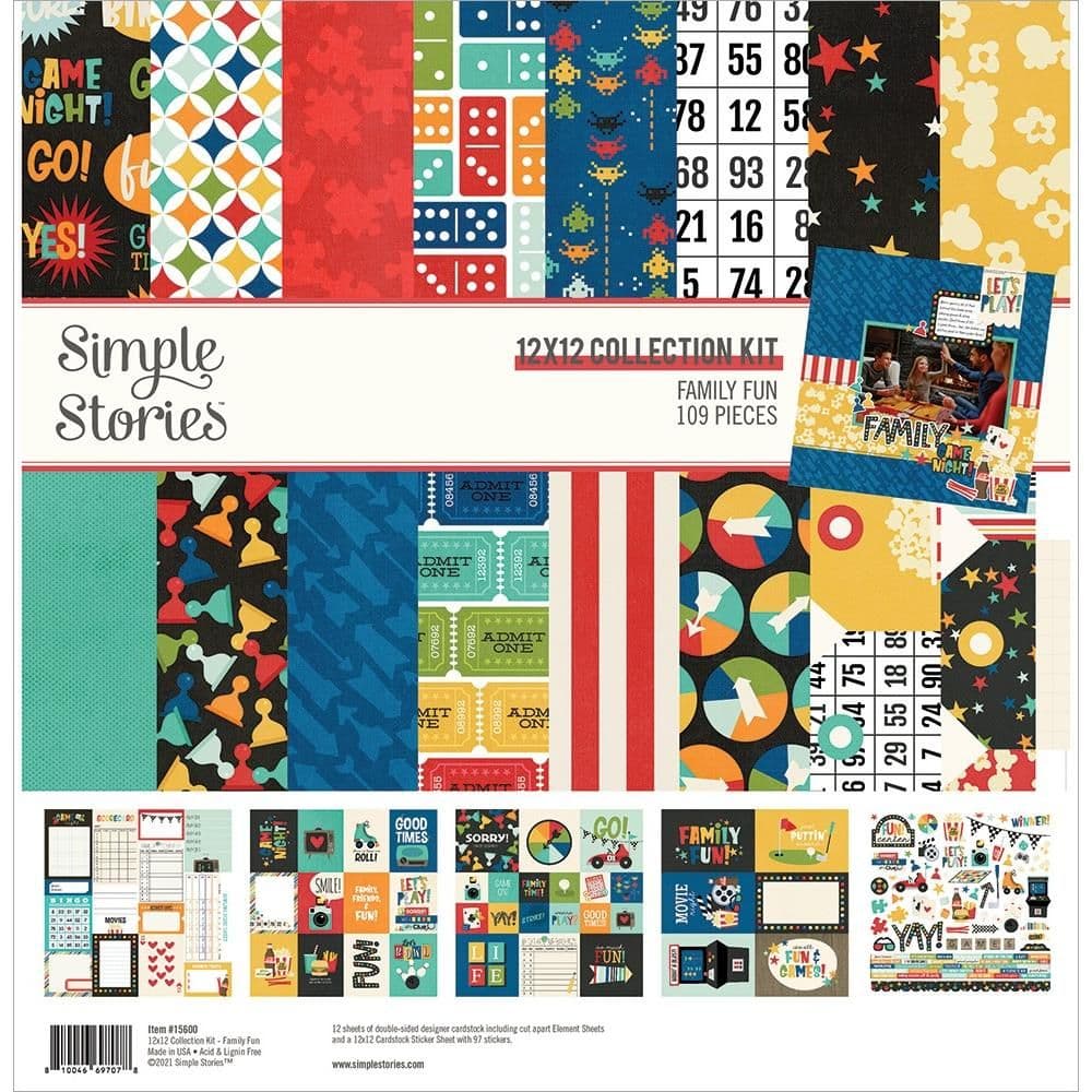 Simple Stories Collection Kit - Family Fun