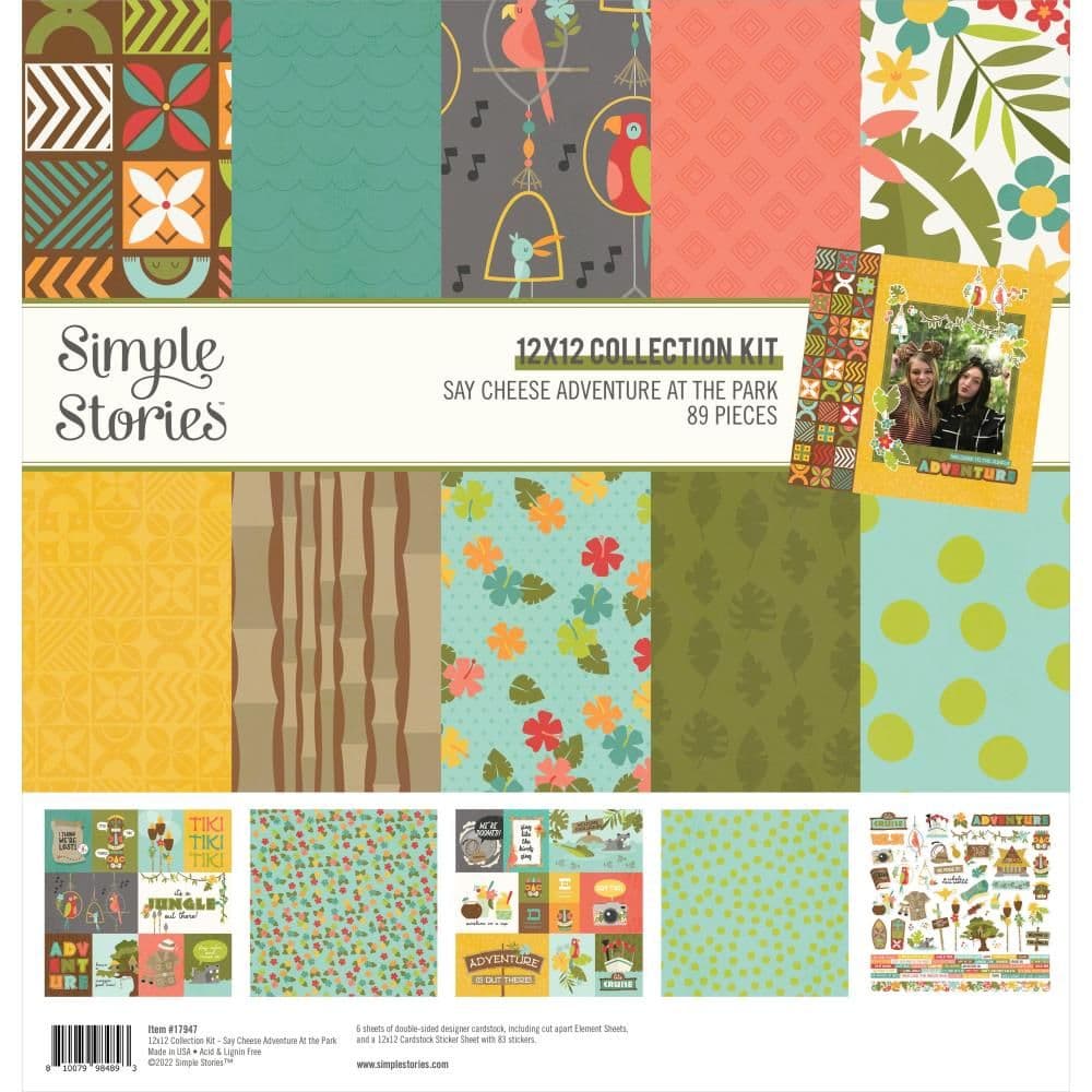 Simple Stories Collection Kit - Say Cheese Adventure at the Park