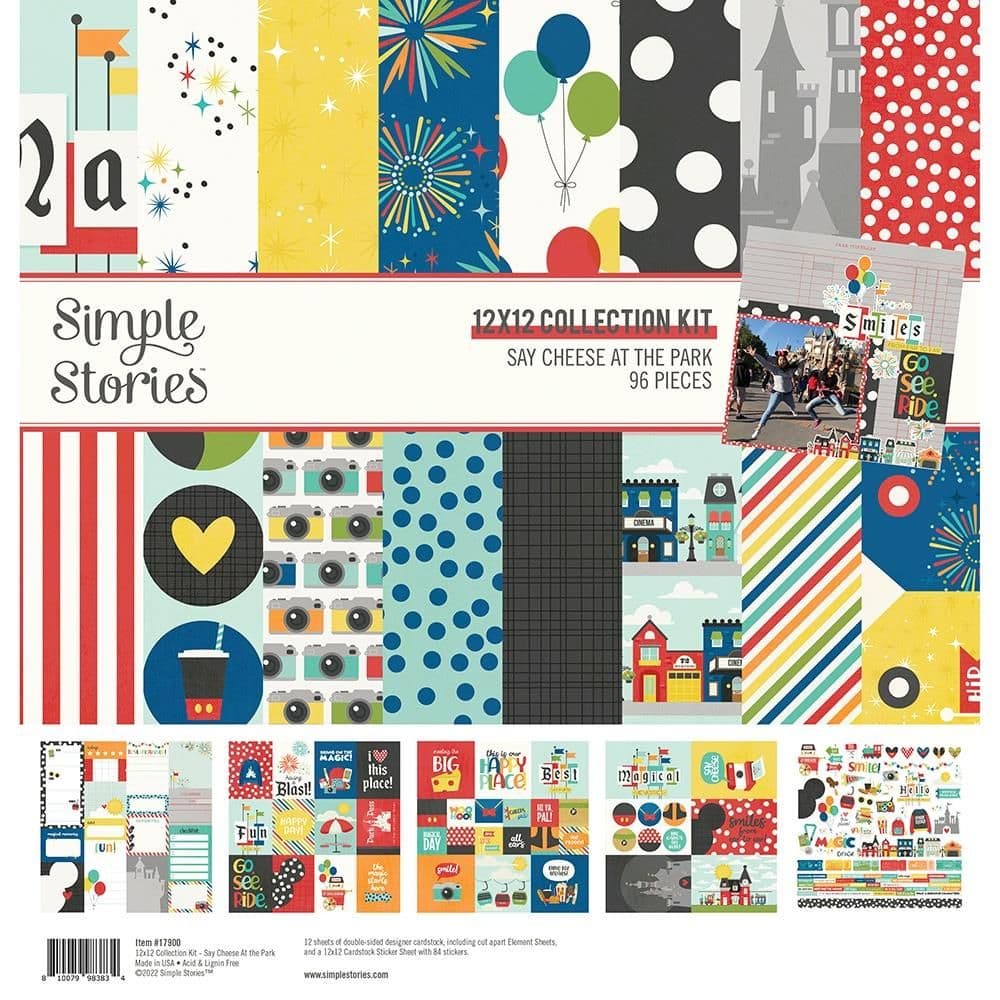 Simple Stories Collection Kit - Say Cheese At the Park