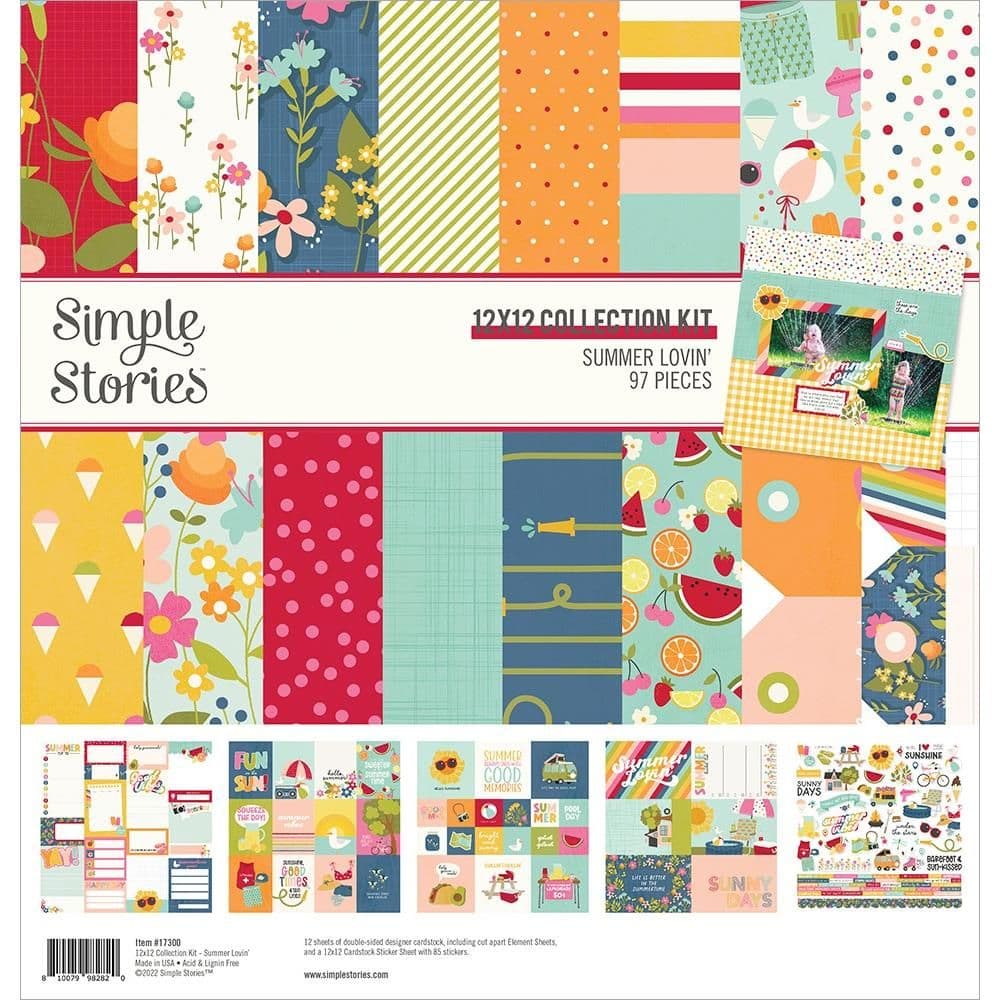 Simple Stories Collection Kit - Summer Lovin