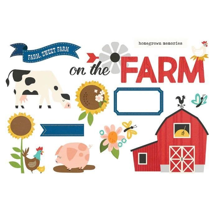 Simple Stories Simple Pages Page Pieces - On the Farm