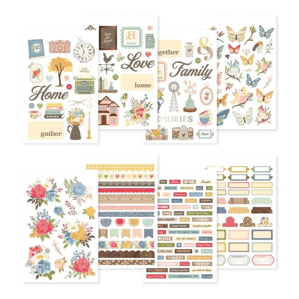 Simple Stories Sticker Book - Front Porch