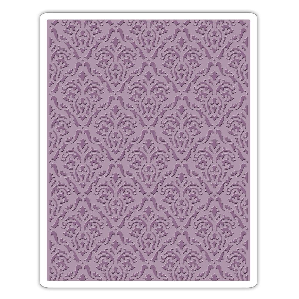 Sizzix Texture Fades A2 Embossing Folder - Damask