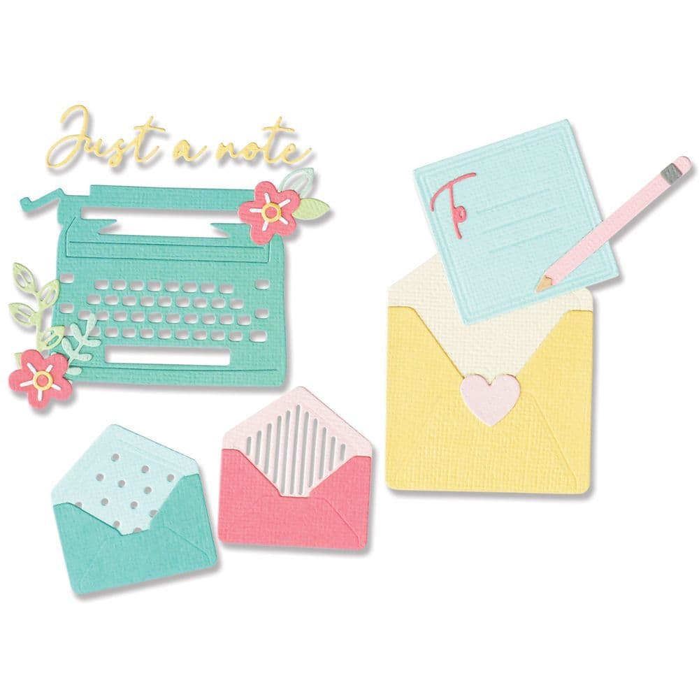 Sizzix - Thinlits Die Set 16pk - You ve Got Mail