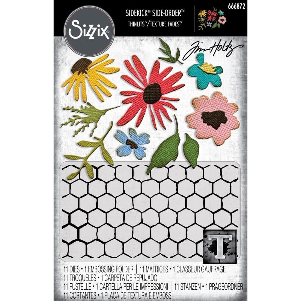 Sizzix Tim Holtz - Sidekick Side-Order Set - Floristry