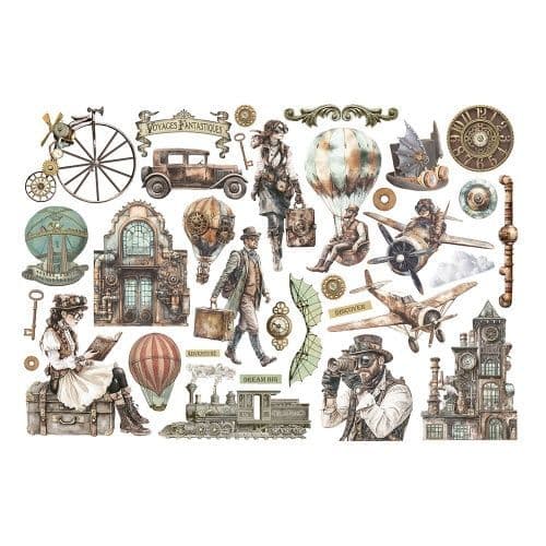 Stamperia Ephemera - Voyages Fantastiques