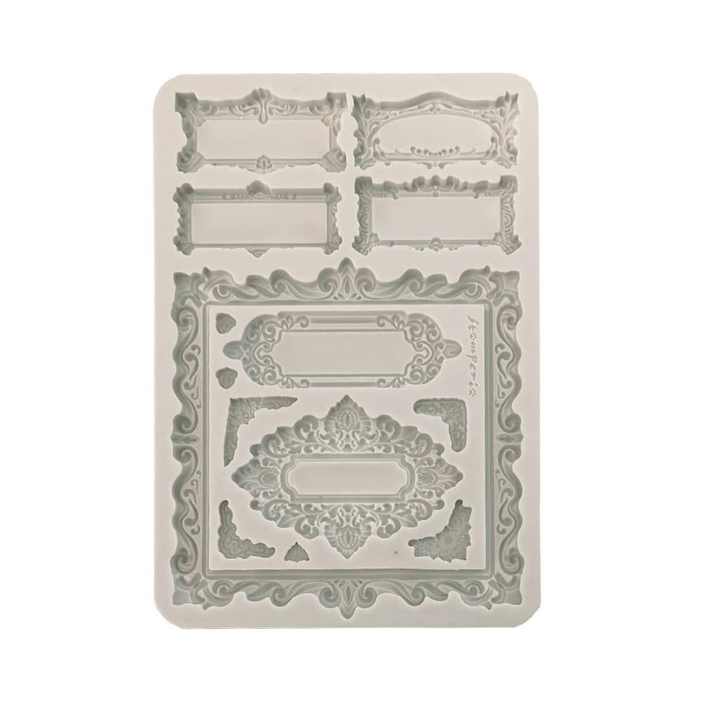 Stamperia Silicone Mould A5 - Master of Magic Gothic Label