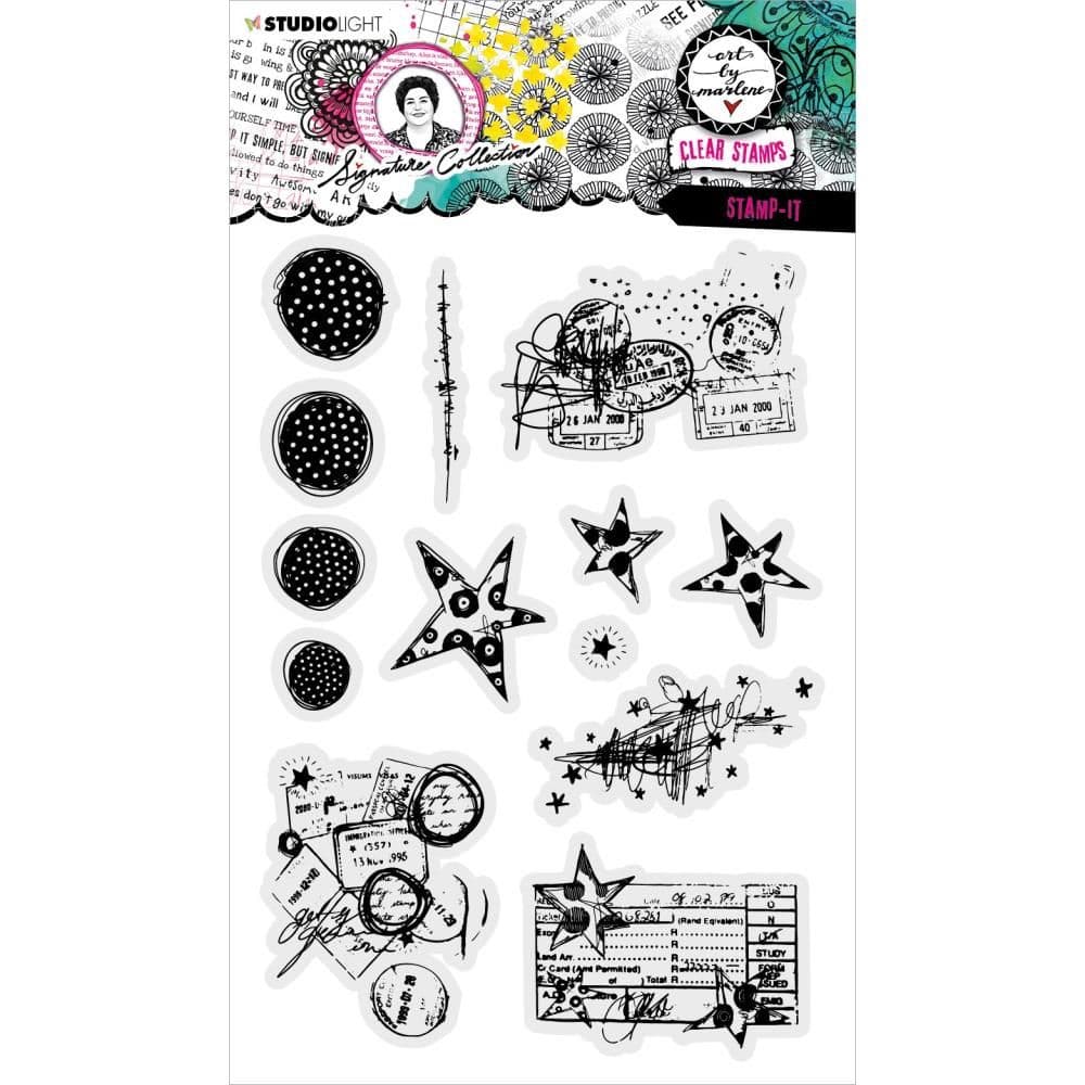 Studio Light Art by Marlene Clear Stamp - Signature Collection nr 504 ...
