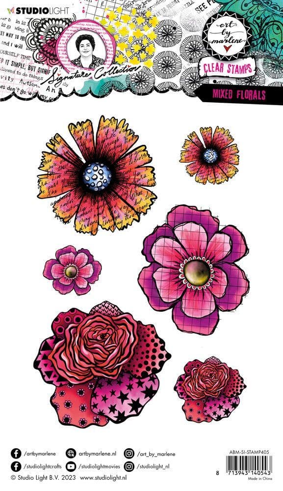 Studio Light Art by Marlene Clear Stamp - Signature Collection nr 405 ...