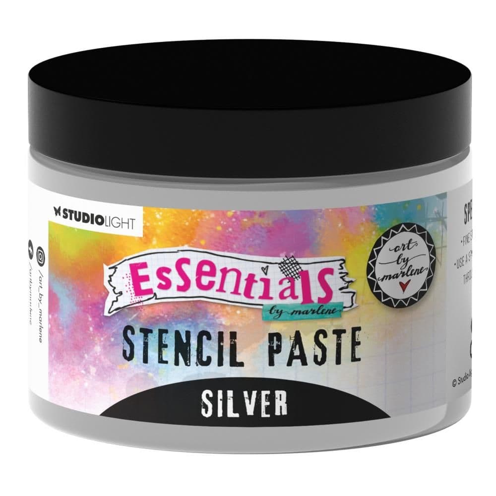 Studio Light Art by Marlene Essentials - Stencil Paste - Silver