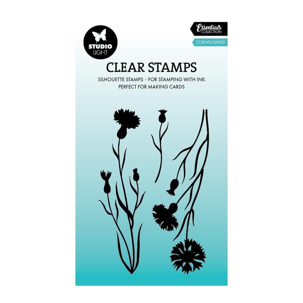 Studio Light Clear Stamp - Essentials Collection - Cornflowers nr 783