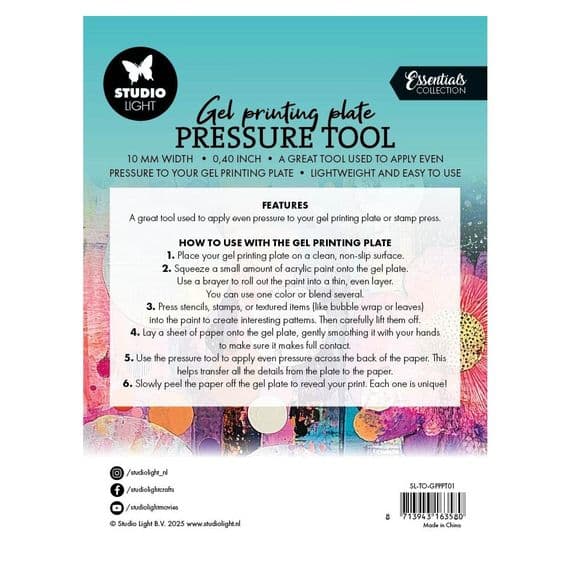 Studio Light Gel Printing Plate Pressure Tool