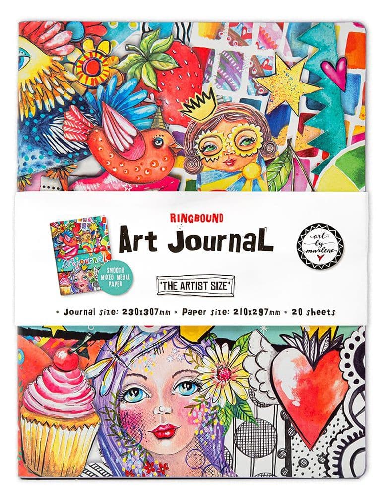 Studio Light Journal - Art By Marlene nr 17 The Artist Size