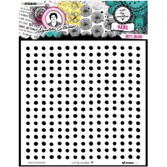 Studio Light Mask Stencil Art By Marlene Signature Collection Nr 208 ...