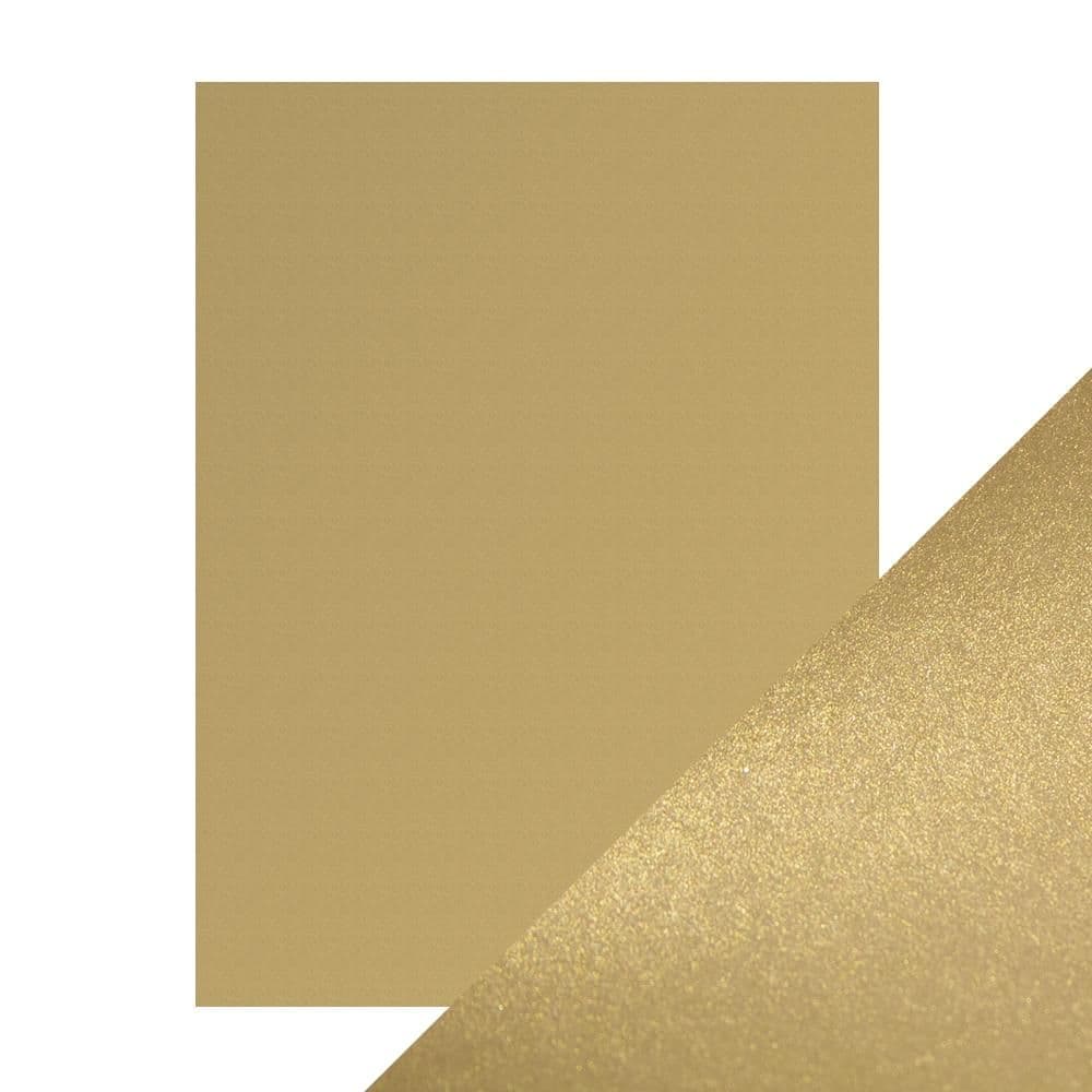 Tonic Craft Perfect - Pearlescent Card A4 - Majestic Gold