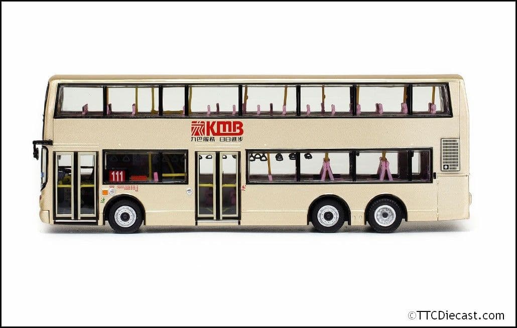 80m KMB2020024 KMB Volvo Super Olympian 12m Route 111 Central Macau ...