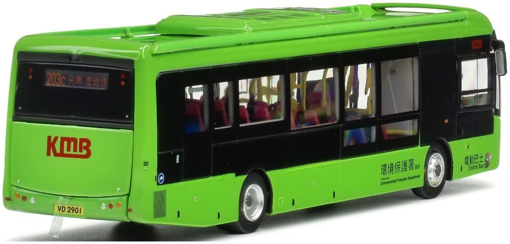 80m KMB2025007 KMB BYD K9R Gemilang Electric Bus 12m 203c 1 76 Scale