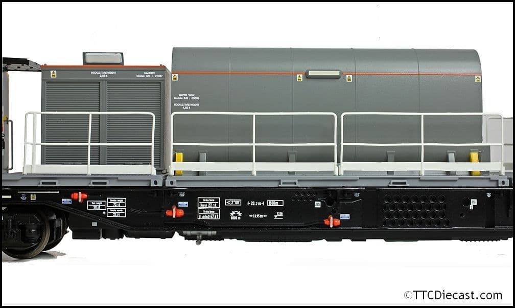 Bachmann 31-578 Windhoff MPV 2-Car Set Network Rail Yellow - OO Gauge
