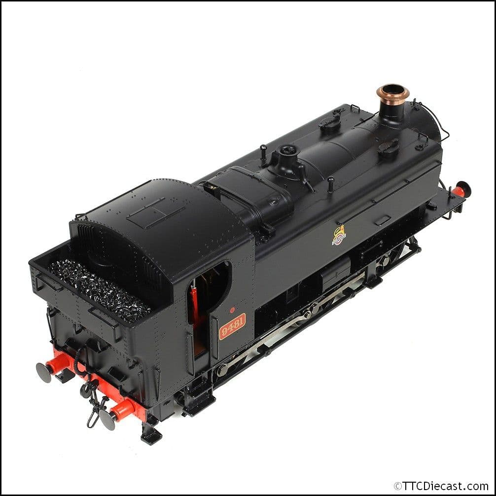Bachmann 35-026A GWR 94XX Pannier Tank 9481 BR Black Early Emblem - OO ...