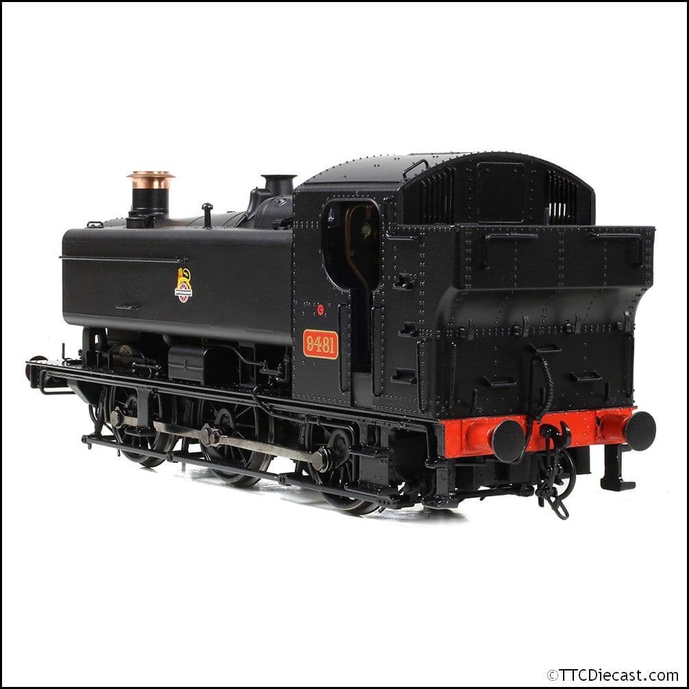 Bachmann 35-026A GWR 94XX Pannier Tank 9481 BR Black Early Emblem - OO ...