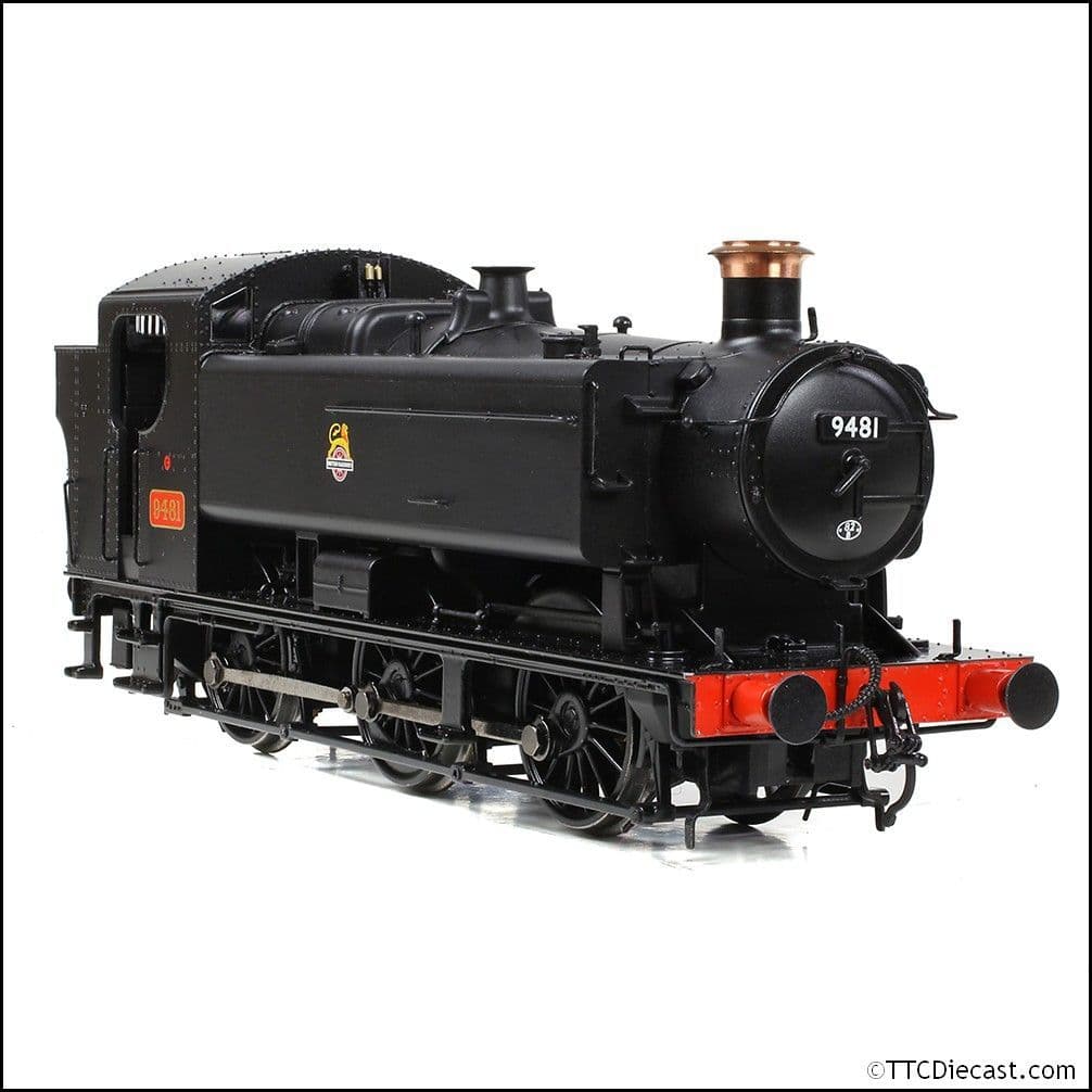 Bachmann 35-026A GWR 94XX Pannier Tank 9481 BR Black Early Emblem - OO ...