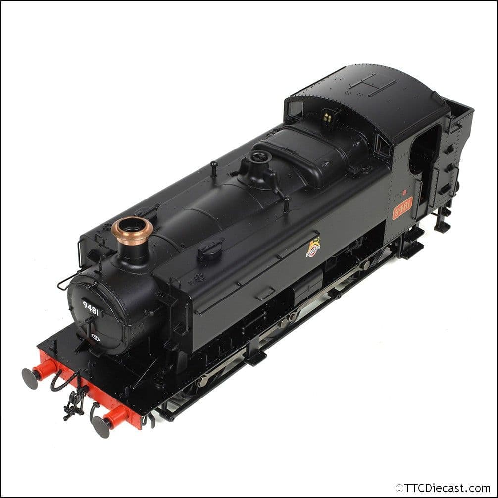 Bachmann 35-026A GWR 94XX Pannier Tank 9481 BR Black Early Emblem - OO ...