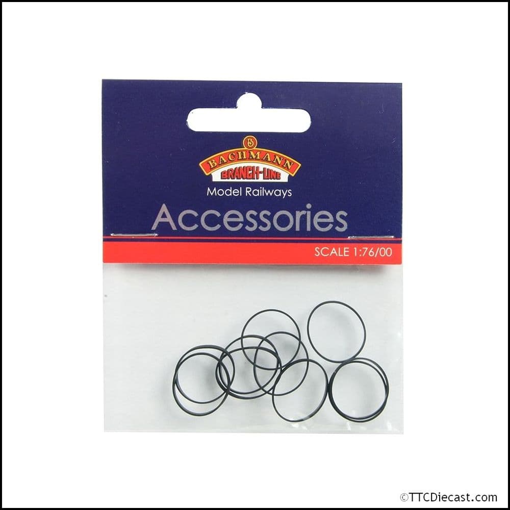 Bachmann 36-072 MR 1532 1P Tank Traction Tyres x10 OO Gauge