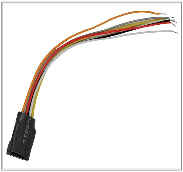 Bachmann 36-562 6 Pin Decoder Socket with Wiring Harness x3