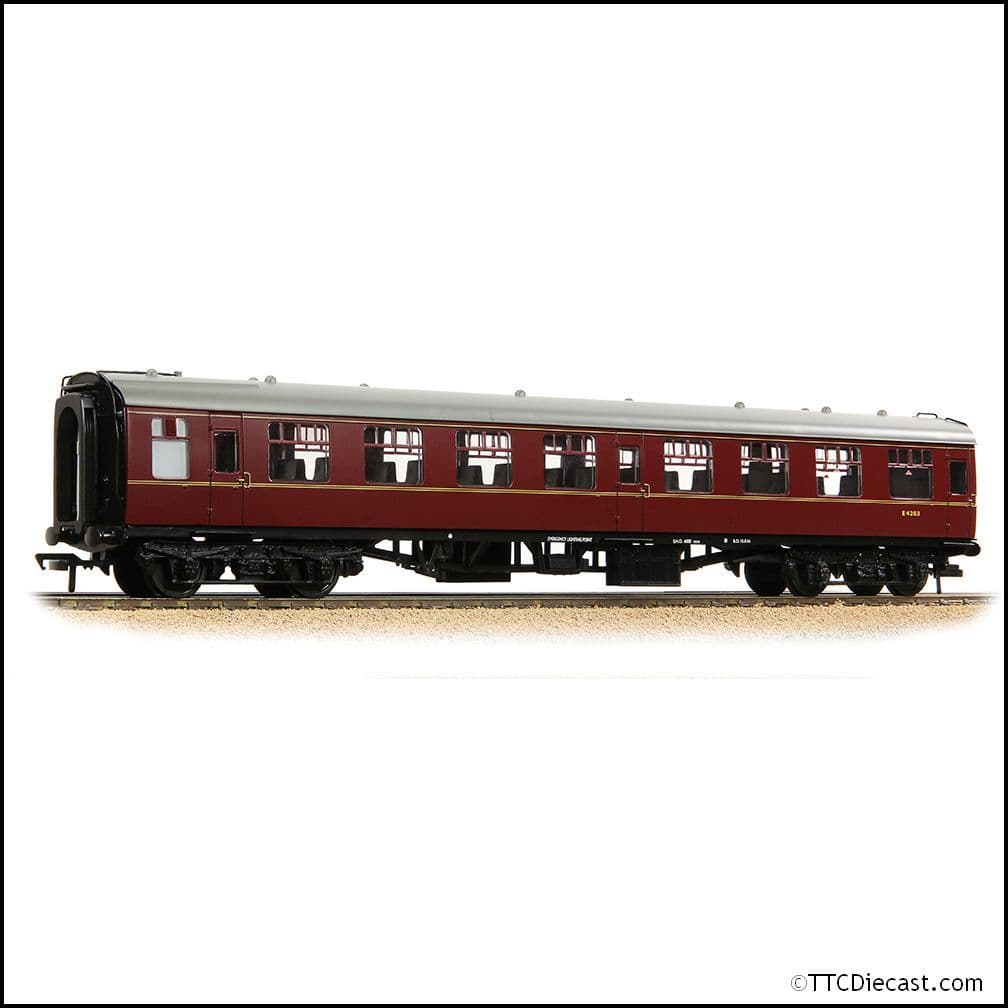 Bachmann 39-060A BR Mk1 TSO Tourist Second Open BR Maroon OO Gauge ...
