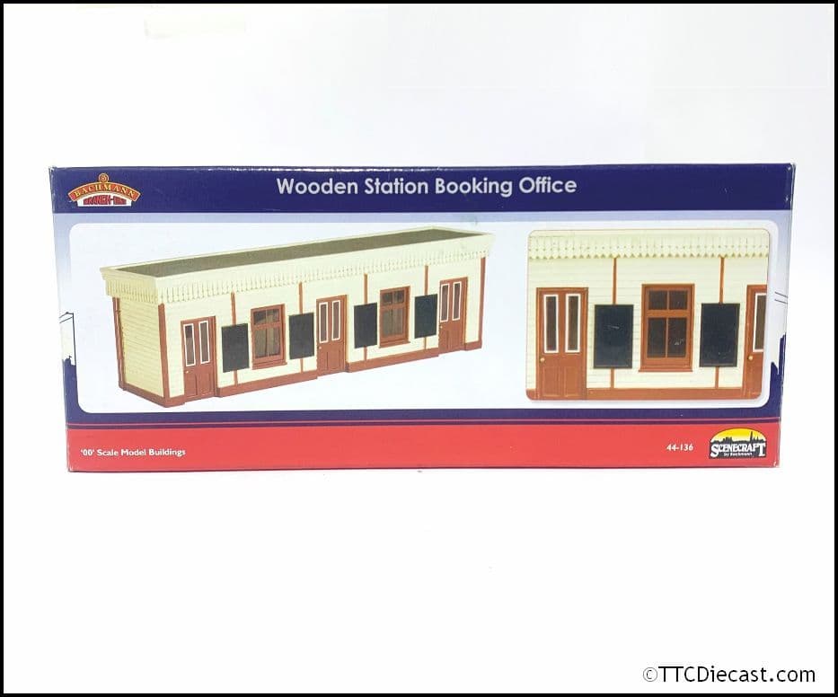 Bachmann 44-136 Wooden Station Booking Office Resin Building OO Gauge ...