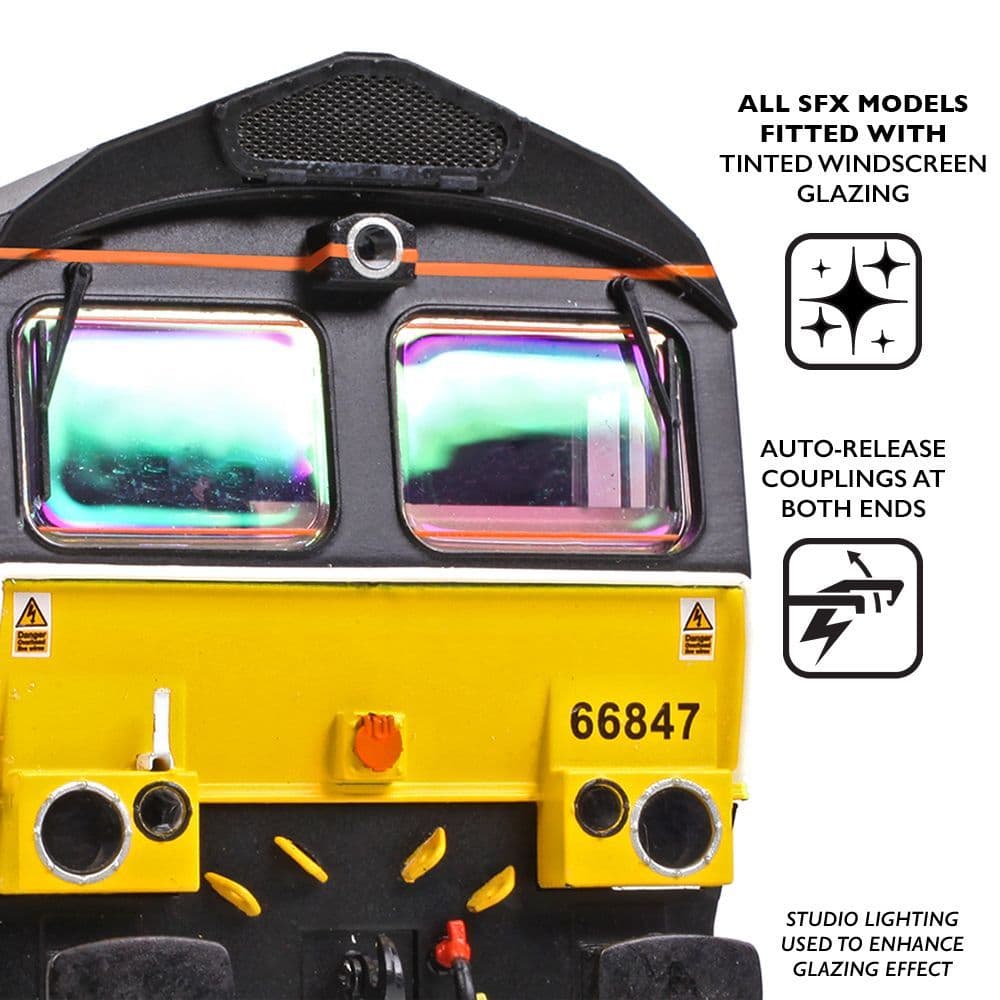 Bachmann 50-011SFX Class 66/5 66501 Freightliner 60 1965-2025 ...