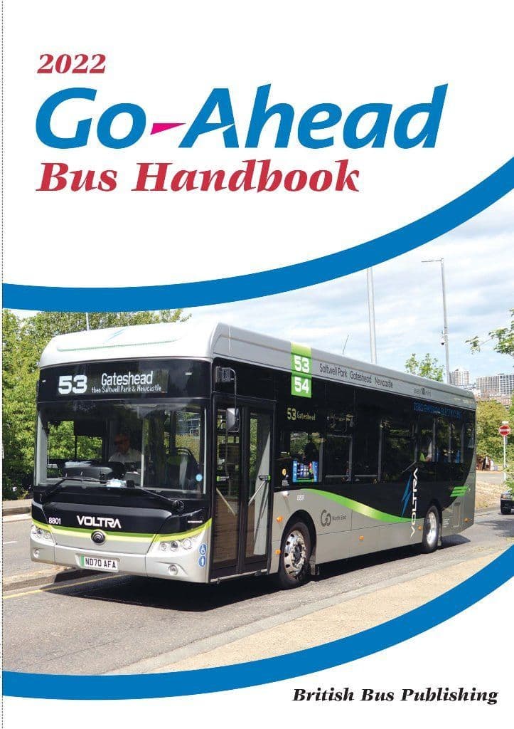 British Bus Publishing 2022 Go-Ahead Bus Handbook