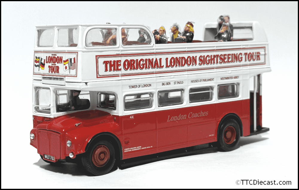 Corgi 35102 AEC Routemaster Open Top - London Coaches 1/50 Scale PRE OWNED