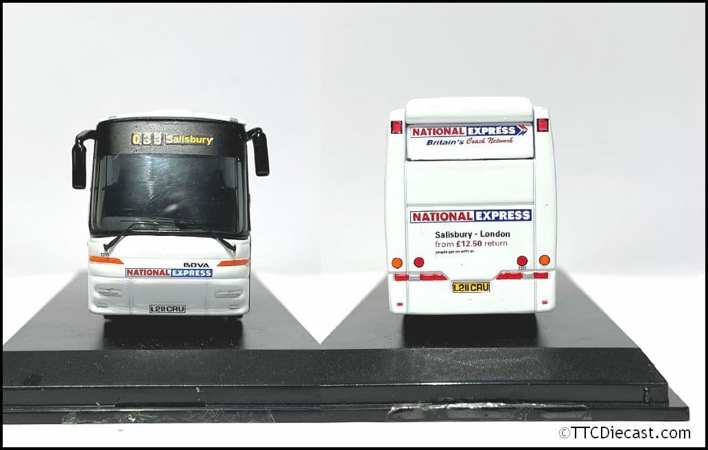 Corgi 45301 Bova Futura FLD12-270 National Express - PRE OWNED