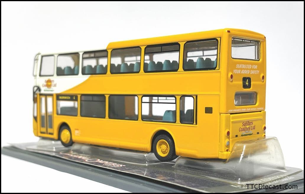 Corgi OM42515 A DAF DB250 / East Lancs Lowlander Sanders Coaches - Rte ...