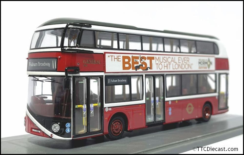 Corgi OM46616B - NBFL Borismaster - Go Ahead London - Rte 11 Fulham ...