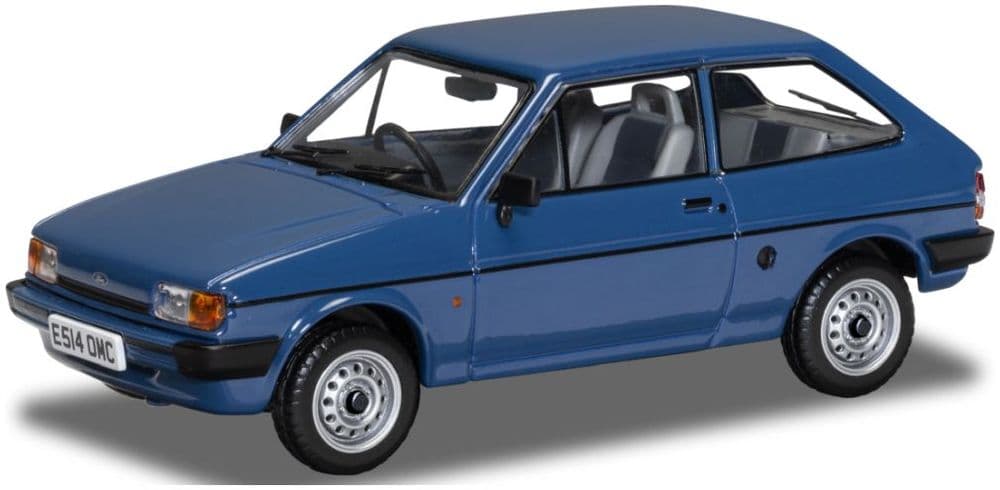 Corgi VA14402 Ford Fiesta Mk2 1 1 Popular Plus Maritime Blue 1 43 Scale