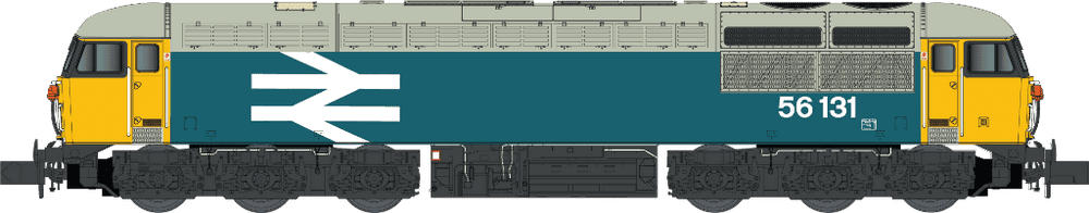 Dapol 2D-004-011 Class 56 131 BR Large Logo Blue N Gauge PRE ORDER 133 11