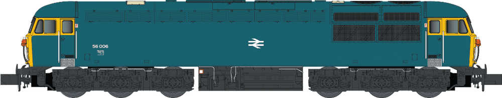 Dapol 2D-004-015D Class 56 006 BR Blue DCC-Fitted N Gauge - PRE ORDER ...