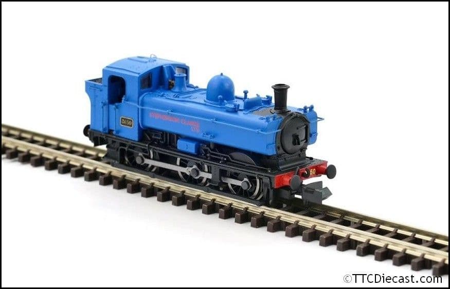Dapol 2S-007-036 Pannier Tank 3650 Stephenson Clarke Blue N Gauge Dapol 2S-007-036 Pannier Tank 3650 Stephenson Clarke Blue N Gauge