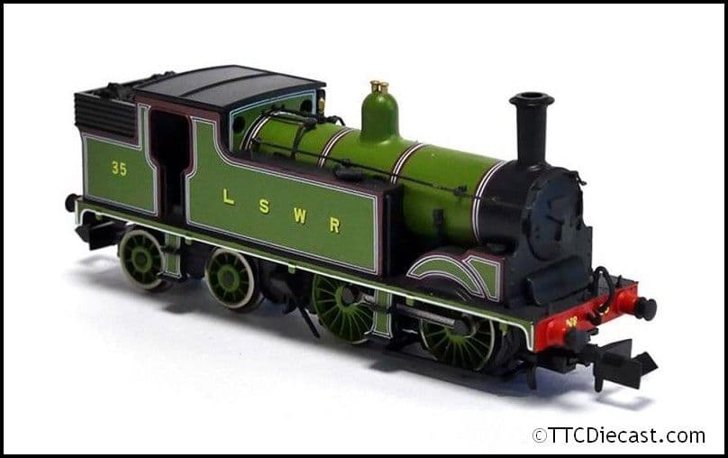 Dapol 2S-016-012 M7 0-4-4 Tank 35 LSWR Lined Green N Gauge