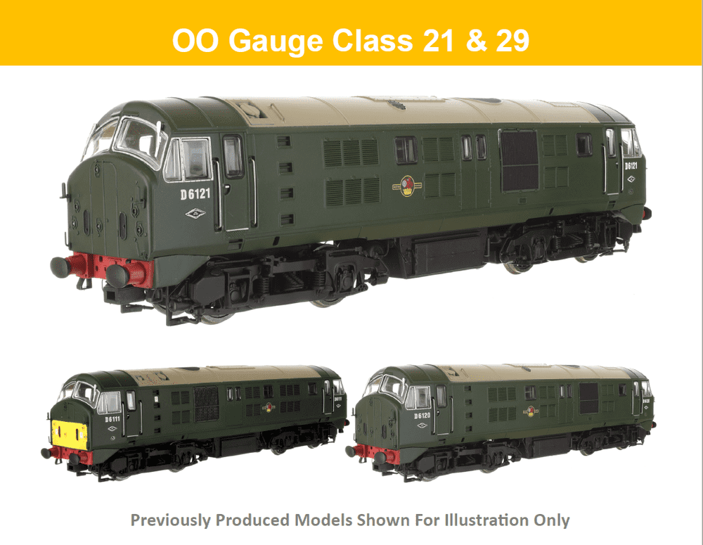 Dapol 4D-014-005 Class 29 6101 BR Two Tone Green Full Yellow Ends PRE ...